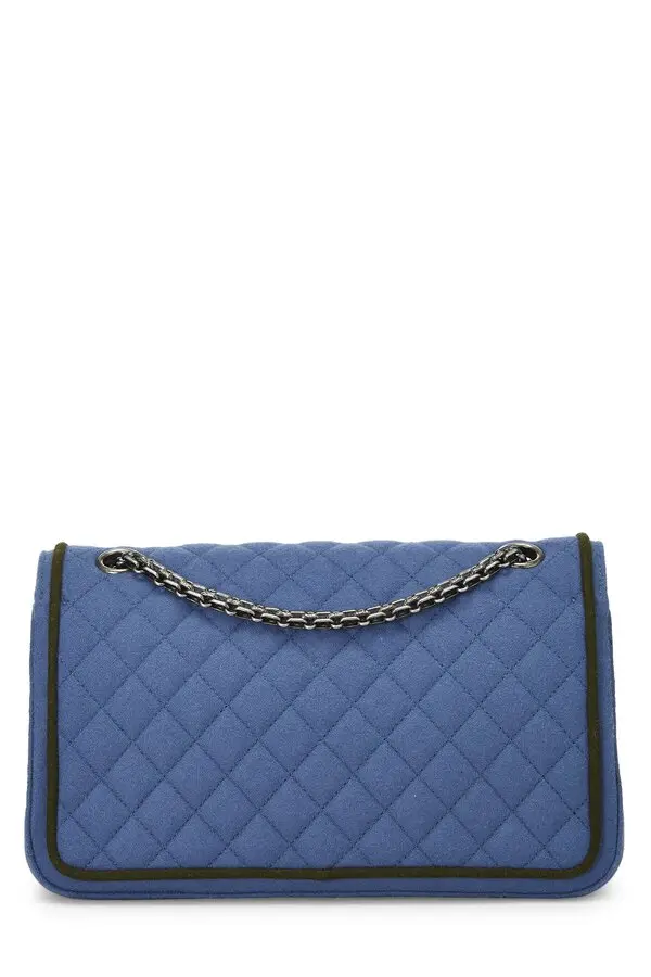 Chanel Paris-salzburg Wool Classic Double Flap Medium