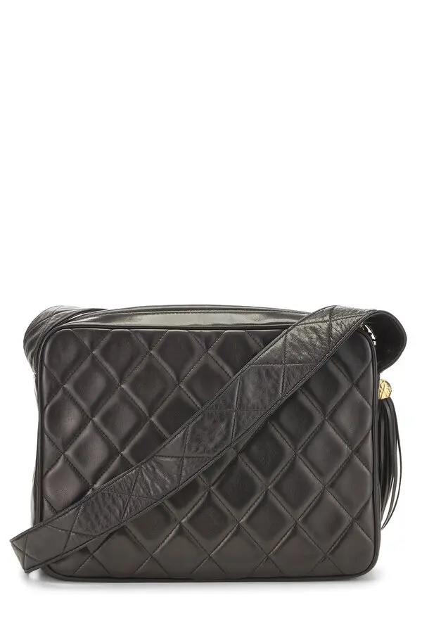 Chanel Quilted Lambskin Envelope Flap Shoulder Bag