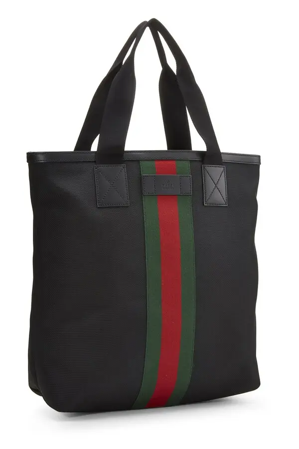 Gucci Techno Canvas Web Tote