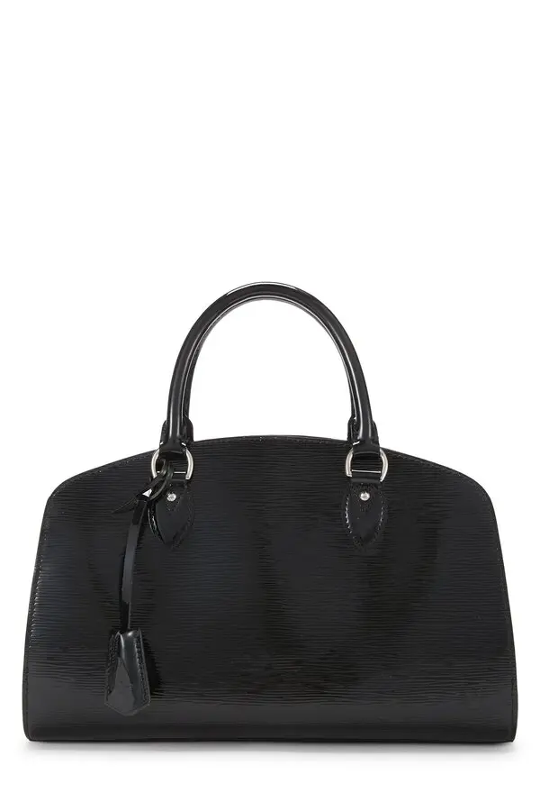 LOUIS VUITTON Electric Epi Pont-neuf Handbag - Black