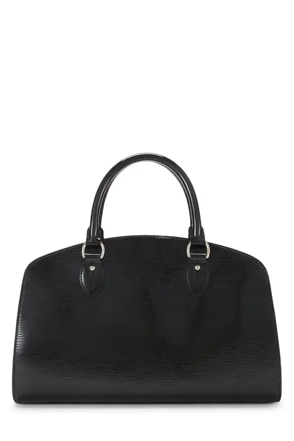 LOUIS VUITTON Electric Epi Pont-neuf Handbag - Black