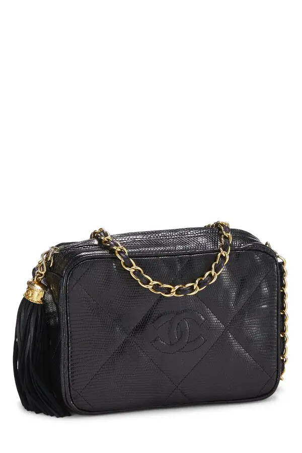 Chanel Lizard 'cc' Camera Bag Mini