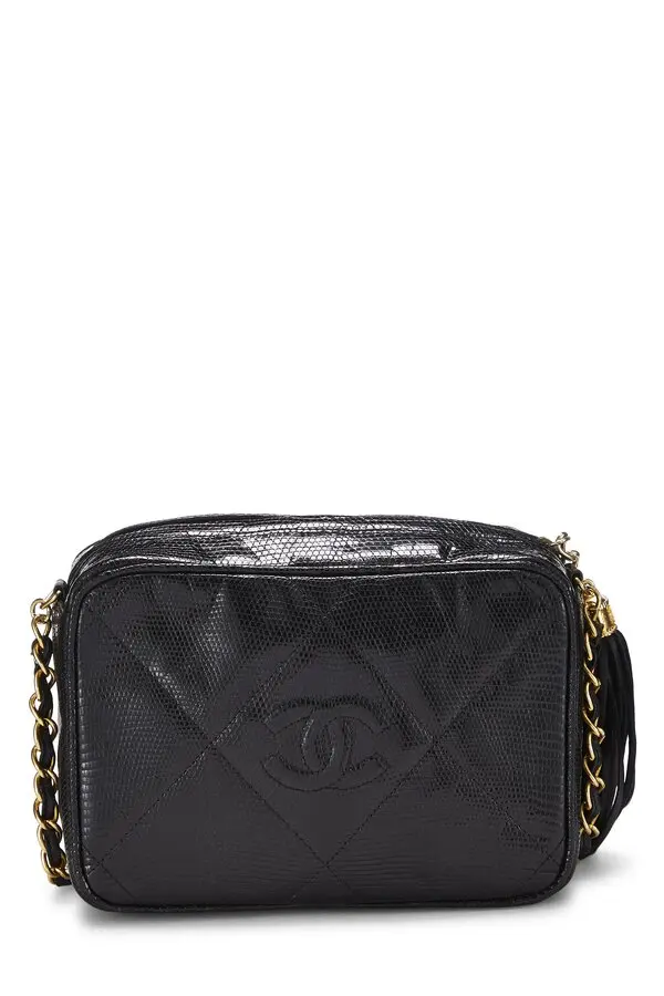 Chanel Lizard 'cc' Camera Bag Mini