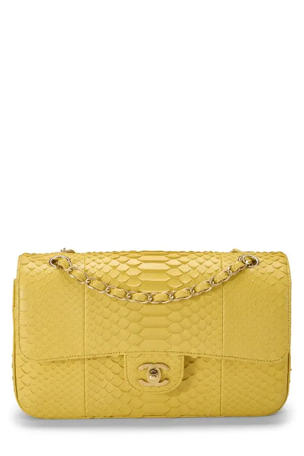 Chanel Classic Double Flap Medium - Yellow
