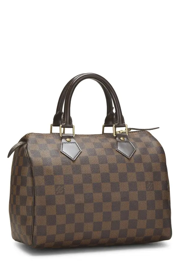 LOUIS VUITTON Damier Ebene Speedy 25