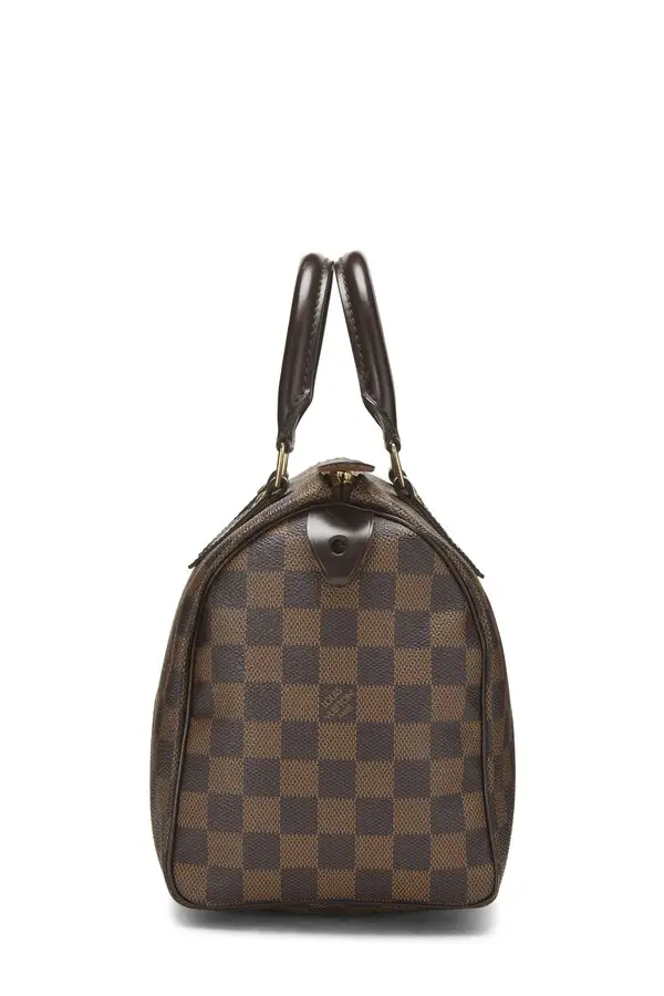 LOUIS VUITTON Damier Ebene Speedy 25