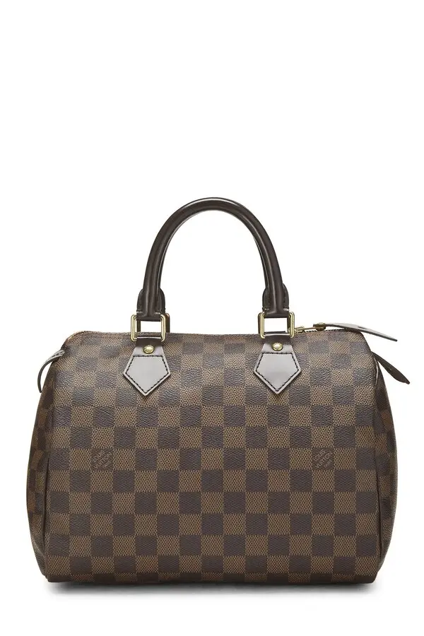 LOUIS VUITTON Damier Ebene Speedy 25 - Brown