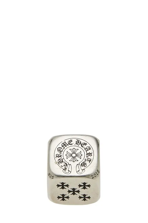 Chrome Hearts Sterling Logo Dice