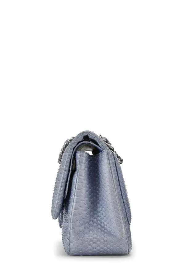 Chanel Classic Double Flap Shoulder Bag - Blue