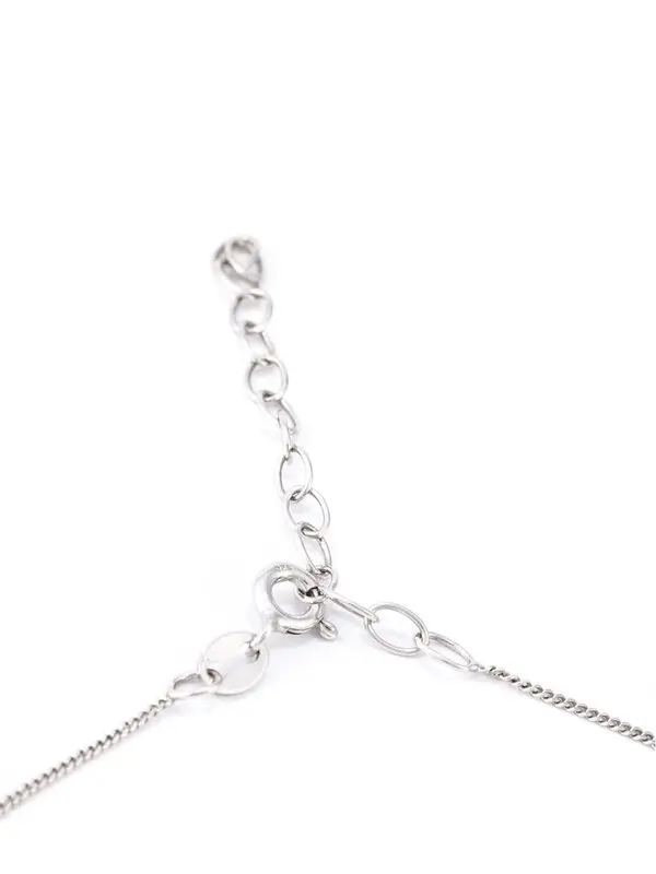 TRUE ROCKS Safety Pin Pendant Necklace - Metallic
