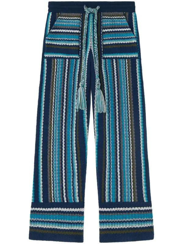 Alanui Ushuaia Stories Knitted Trousers
