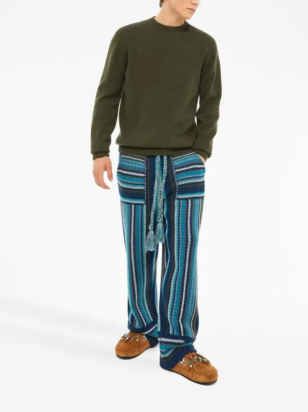 Alanui Ushuaia Stories Knitted Trousers
