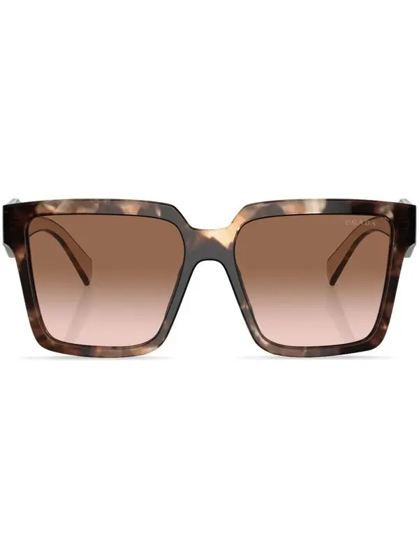 Prada Tortoiseshell-frame Gradient Sunglasses