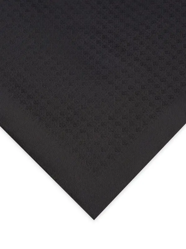 Dolce & Gabbana Jacquard-logo Silk Pocket Square