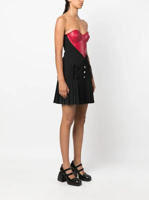 Moschino Leather Dresses | Editorialist