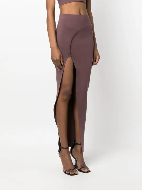 Rick Owens Theresa Panelled Midi Skirt