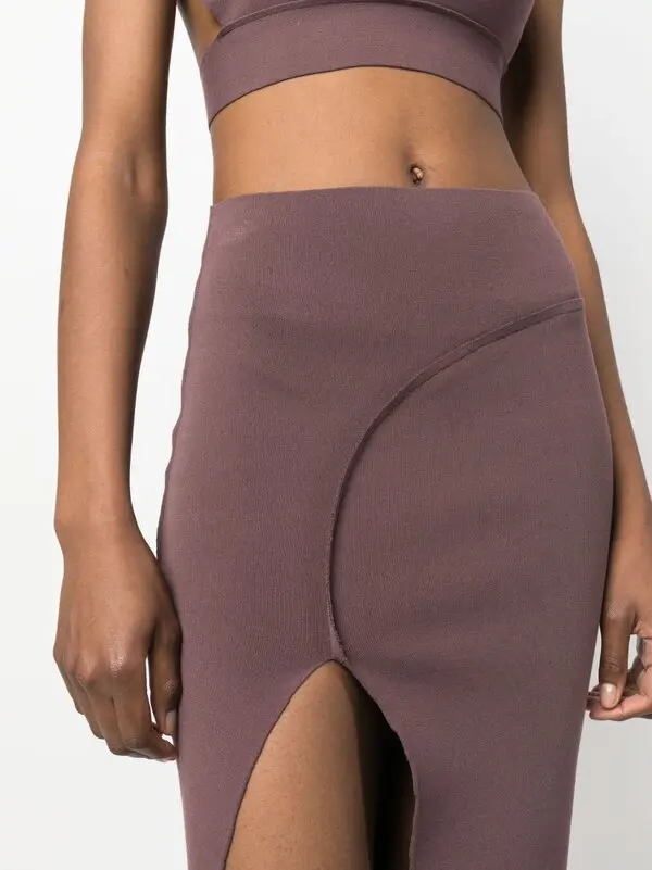 Rick Owens Theresa Panelled Midi Skirt