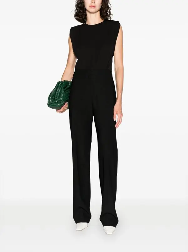 Michael Kors Pleated Tank Top - Black
