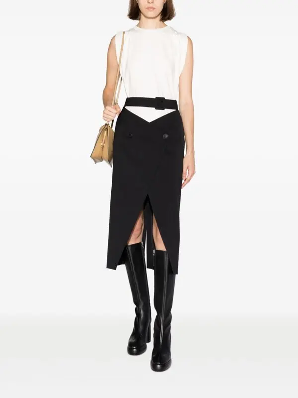 Michael Kors Pleat-detailing Tank