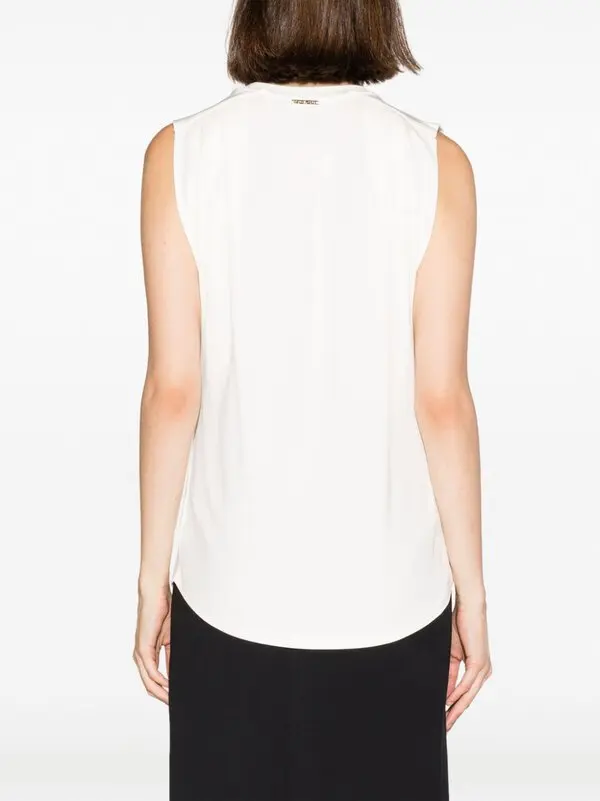 Michael Kors Pleat-detailing Tank