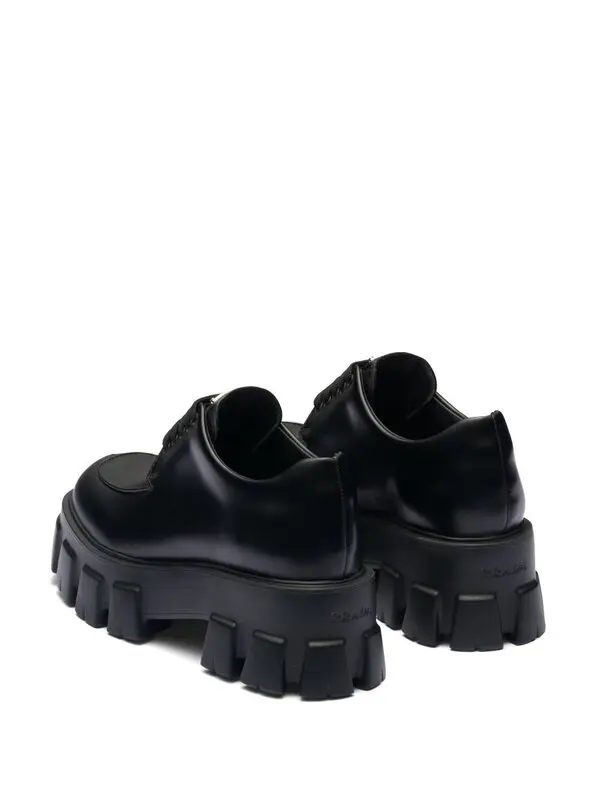 Prada Monolith Lace-up Derby Shoes