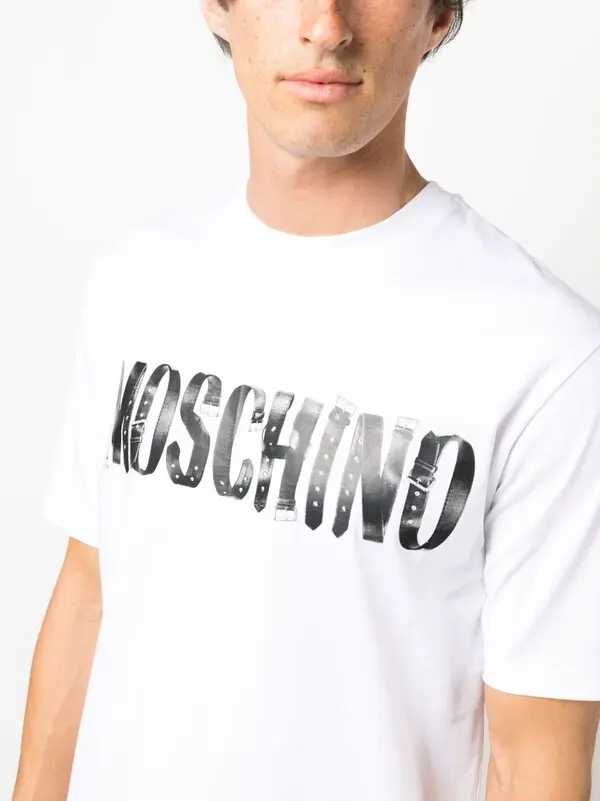 Moschino Logo-print Cotton T-shirt
