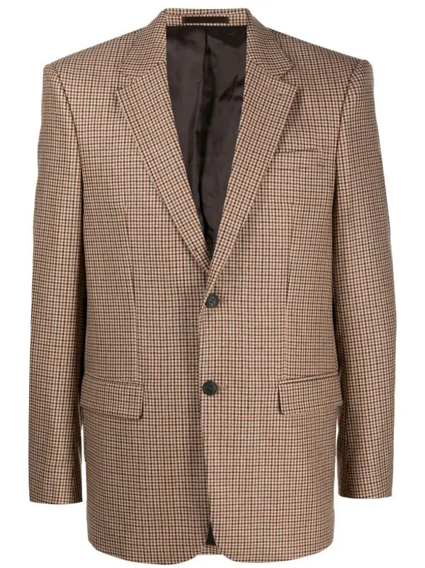 Filippa K Single-breasted Check-pattern Blazer
