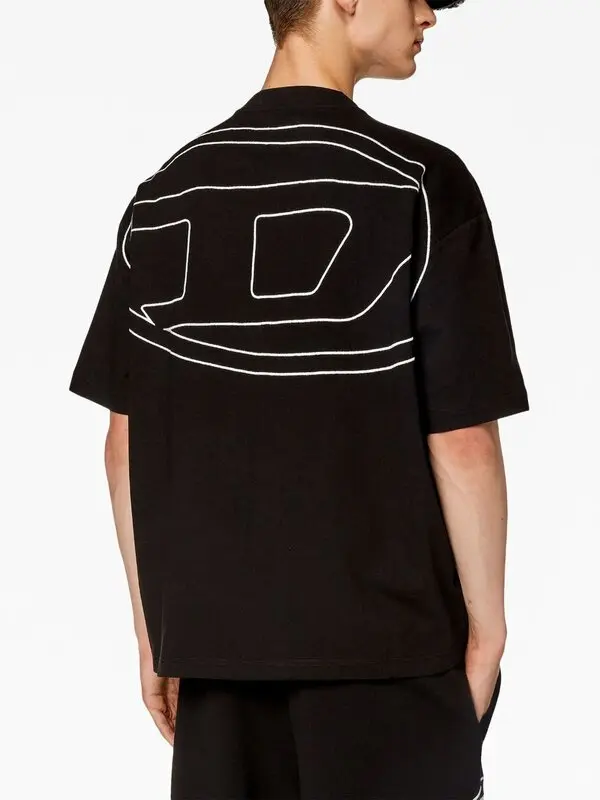 DIESEL® T-boggy-megoval-d T-shirt - Black