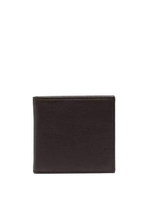 Polo Ralph Lauren Bi-fold Leather Wallet - Brown