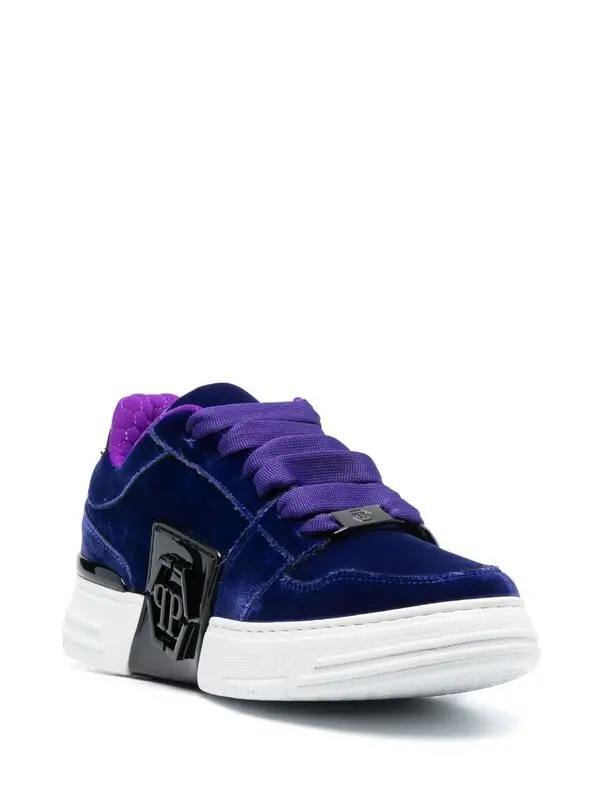 Philipp Plein Tonal-logo Lace-up Sneakers