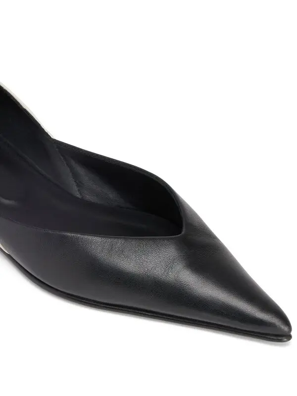 Ami Pointed Leather Pumps