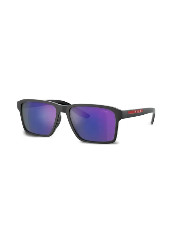 Prada Ps 05ysf Rectangle-frame Sunglasses