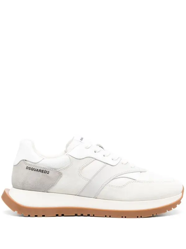 Dsquared2 Panelled Leather Sneakers