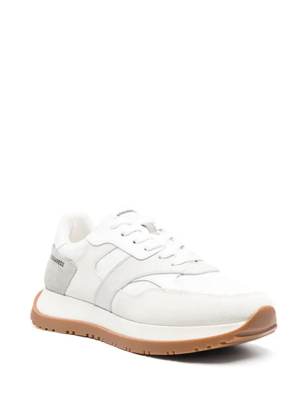 Dsquared2 Panelled Leather Sneakers