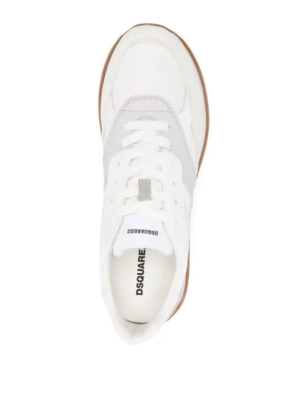 Dsquared2 Panelled Leather Sneakers