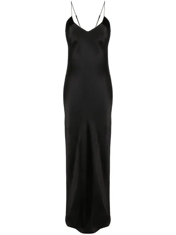 NILI LOTAN Cami Silk-satin Gown