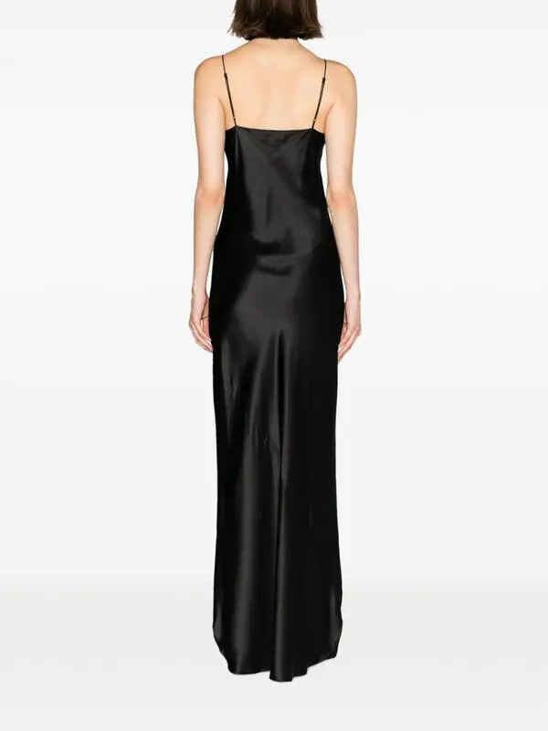 NILI LOTAN Cami Silk-satin Gown