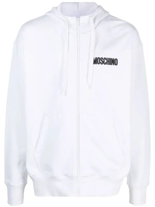 Moschino Teddy-print Cotton Hoodie