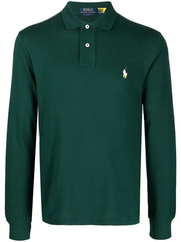 Polo Ralph Lauren Logo-embroidered Polo Shirt - Green