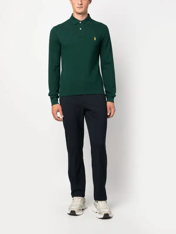 Polo Ralph Lauren Logo-embroidered Polo Shirt - Green
