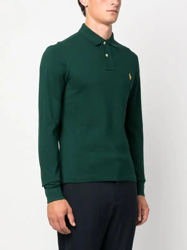 Polo Ralph Lauren Logo-embroidered Polo Shirt - Green