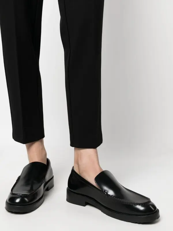 Pinko High-waisted Cropped Trousers