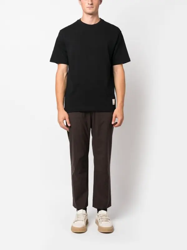 Emporio Armani Logo-patch Cotton T-shirt