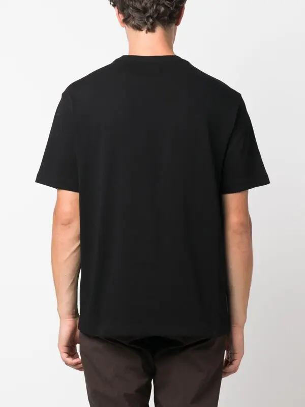Emporio Armani Logo-patch Cotton T-shirt