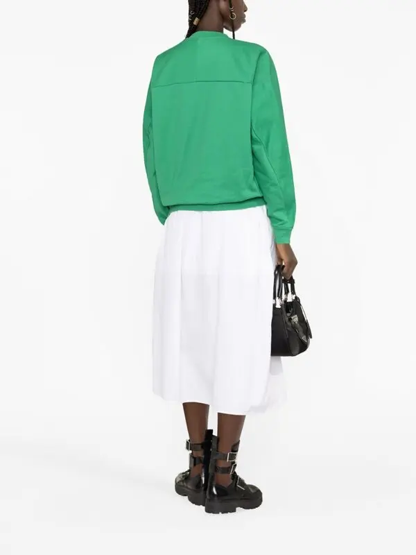 Alexander McQueen Skull-print Sweatshirt - Green