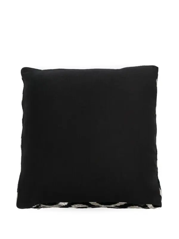 LES-OTTOMANS Jacquard Silk Velvet Floor Cushion