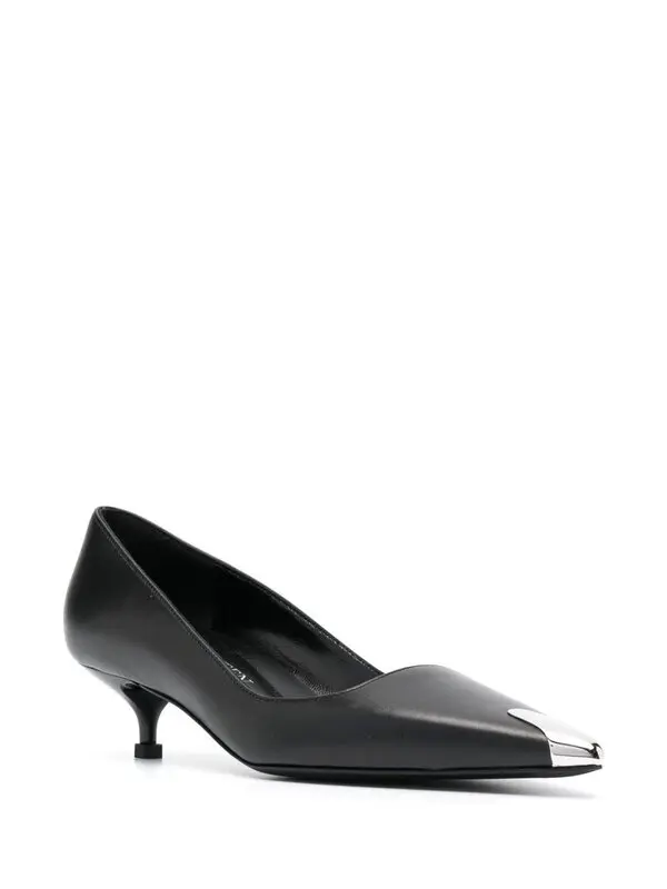 Alexander McQueen Punk 45mm Pumps - Black