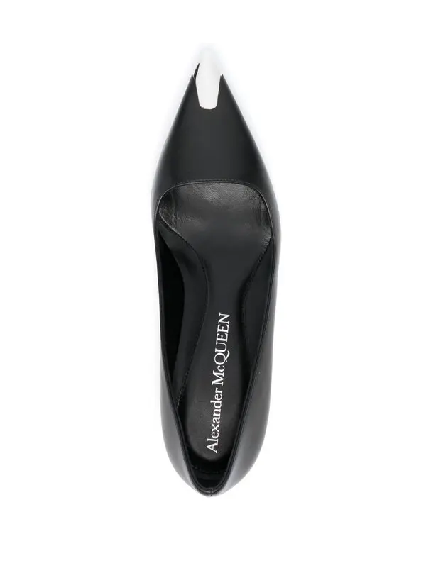 Alexander McQueen Punk 45mm Pumps - Black