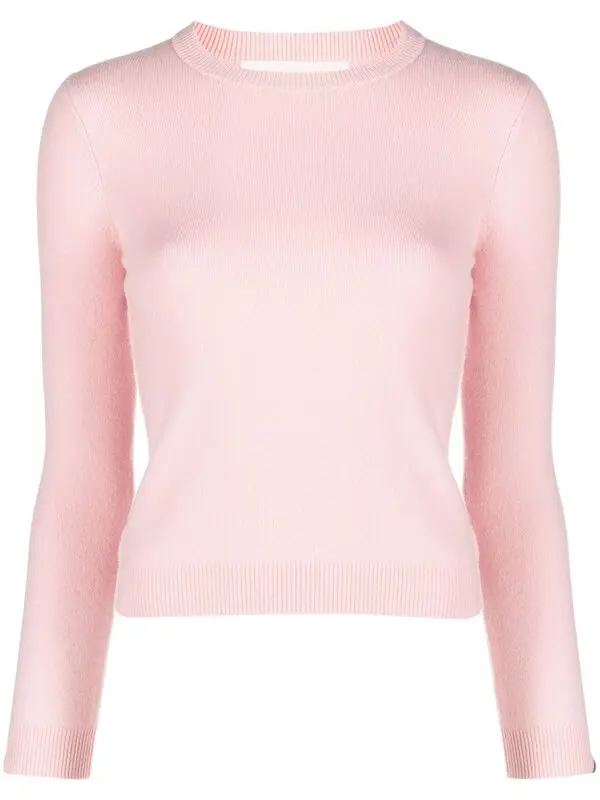 Extreme Cashmere Crew-neck Ribbed-knit Jumper