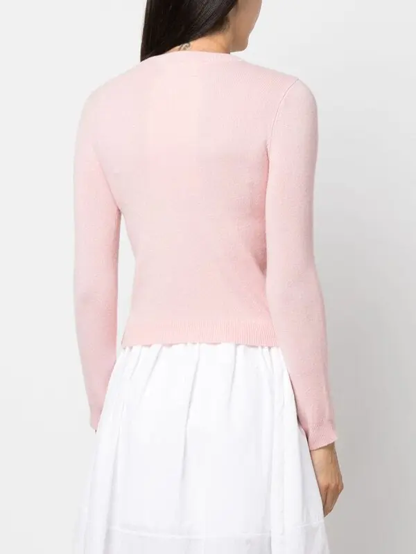 Extreme Cashmere Crew-neck Ribbed-knit Jumper